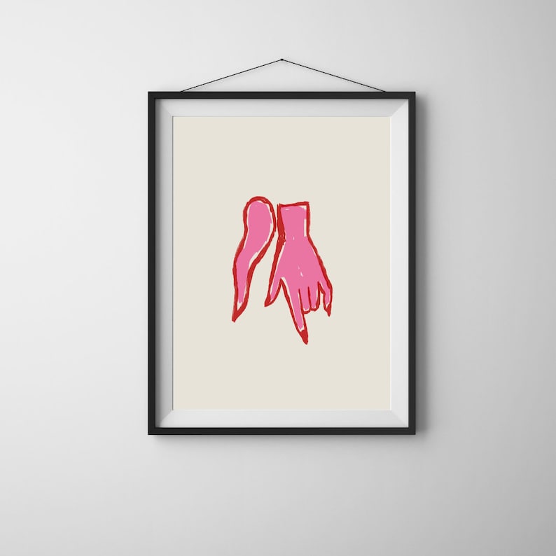 Italian Evil Eye Poster to Print | Gallery Wall Art | Cornetto (aka ...