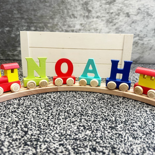 Alphabet Train - Etsy UK