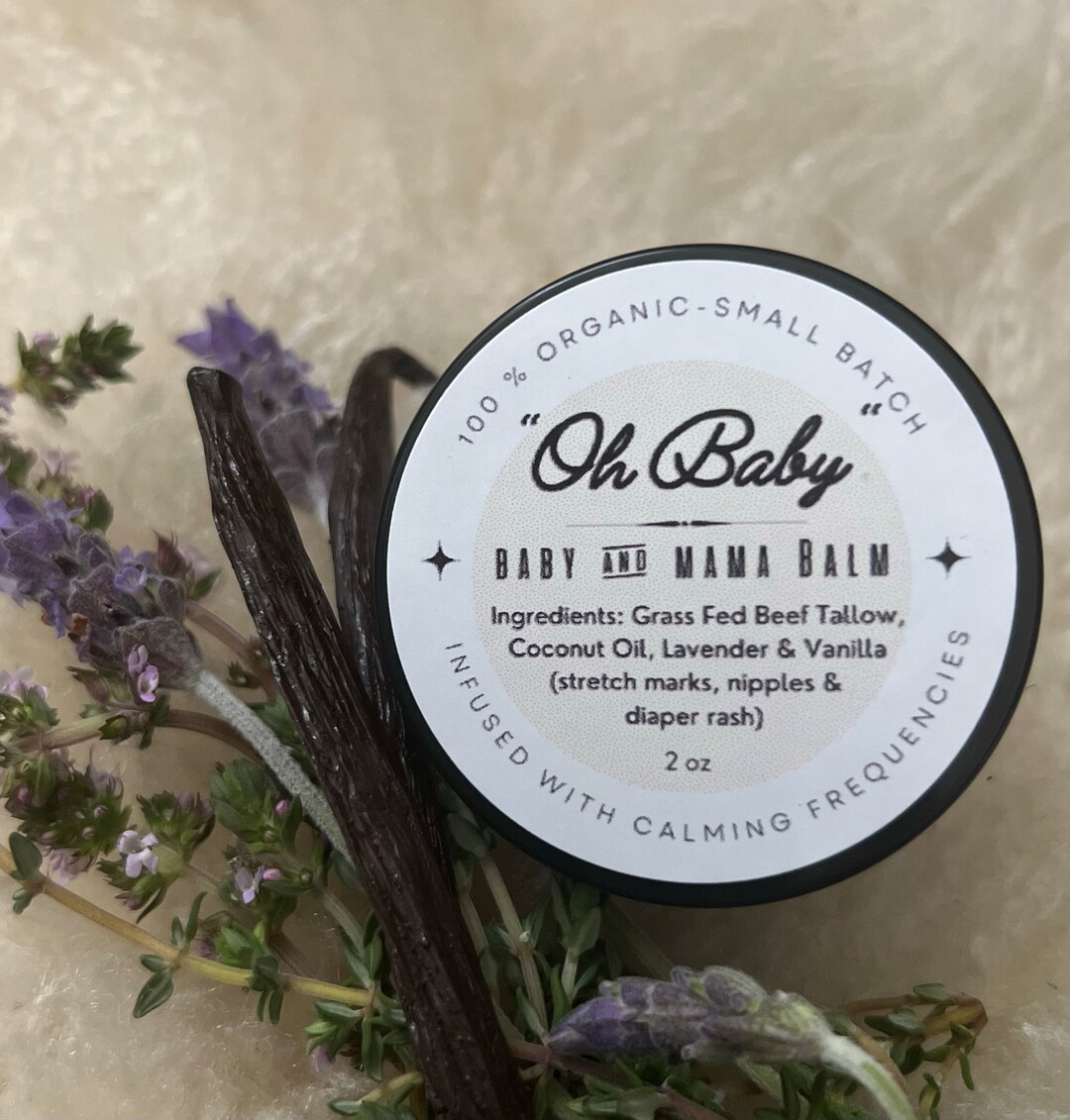 OH BABY-2 OZ Baby & Mama Balm Diaper Rash, All Over Baby Balm, Nipple ...
