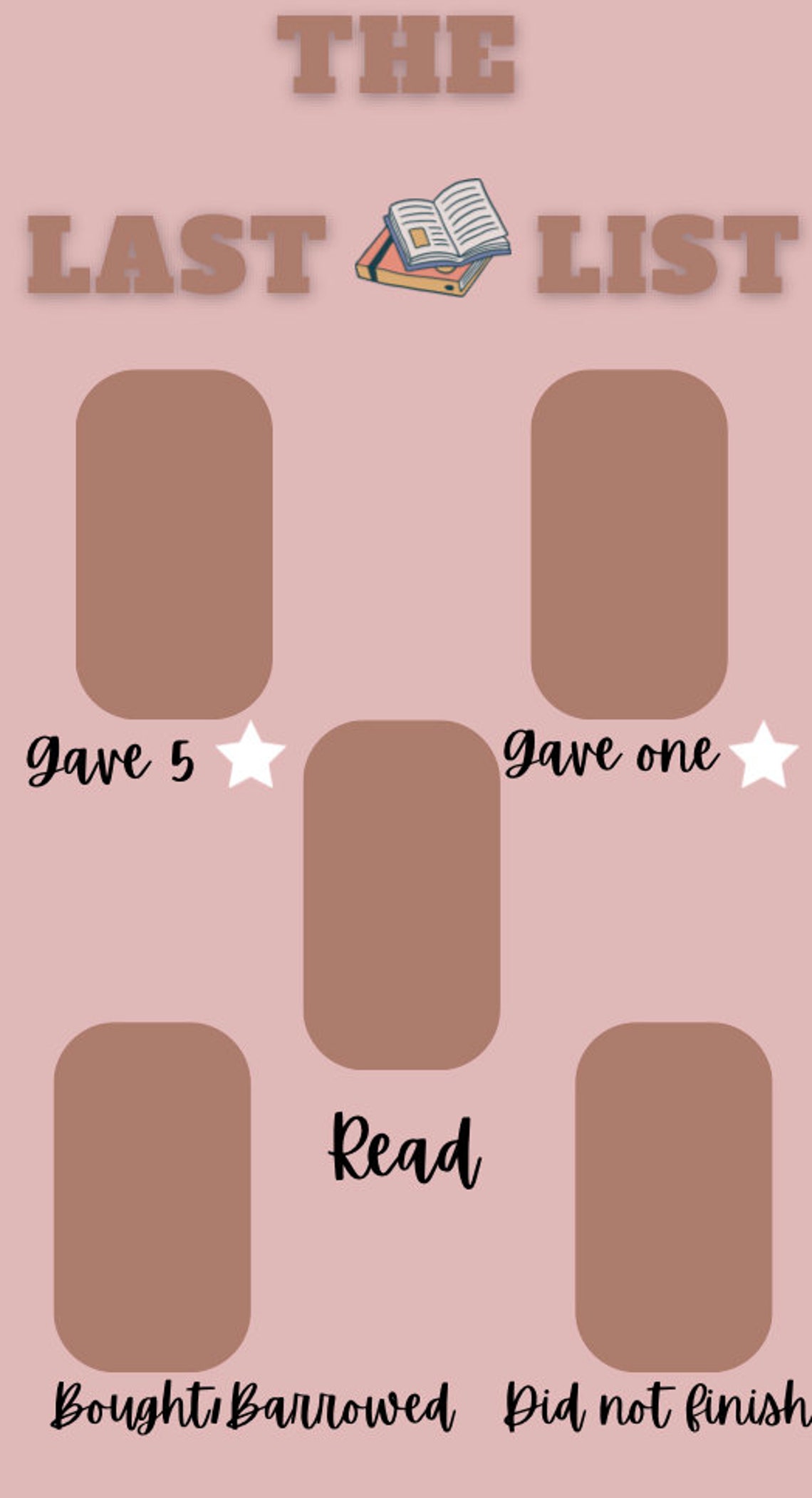 Book Instagram Story Template | Minimalist | Earth Tone | Bookstagram ...