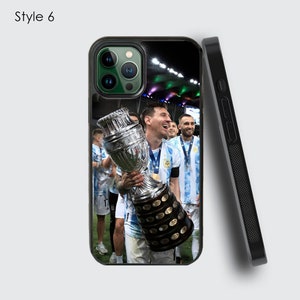 Messi Winning World Cup for Argentina - Phone Case for iPhone 11/12/13 ...