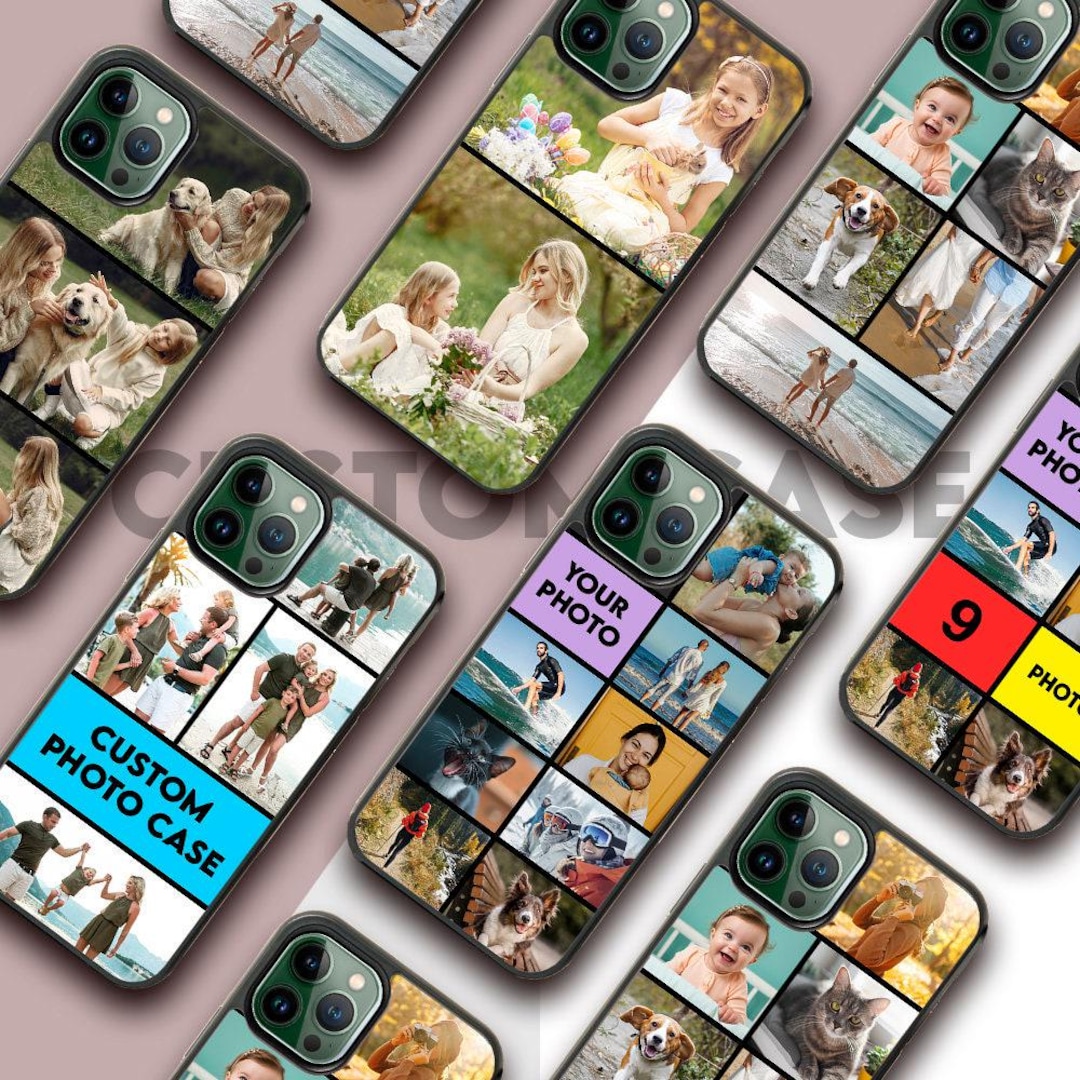 Photo Collage Phone Case, Personalized Gift for Her, Case for iPhone SE ...