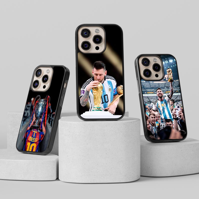 Messi Winning World Cup for Argentina / Footbal Phone Case for iPhone ...