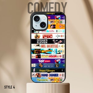 Retro VHS Tape Phone Case / Retro Blockbuster Movies Phone Case / 70s ...