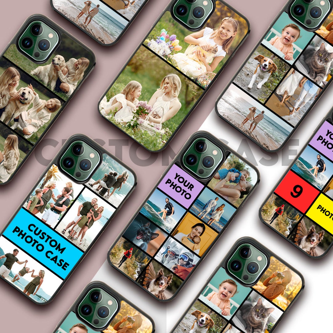 Photo Collage Phone Case, Personalized Gift for Her, Case for iPhone SE ...