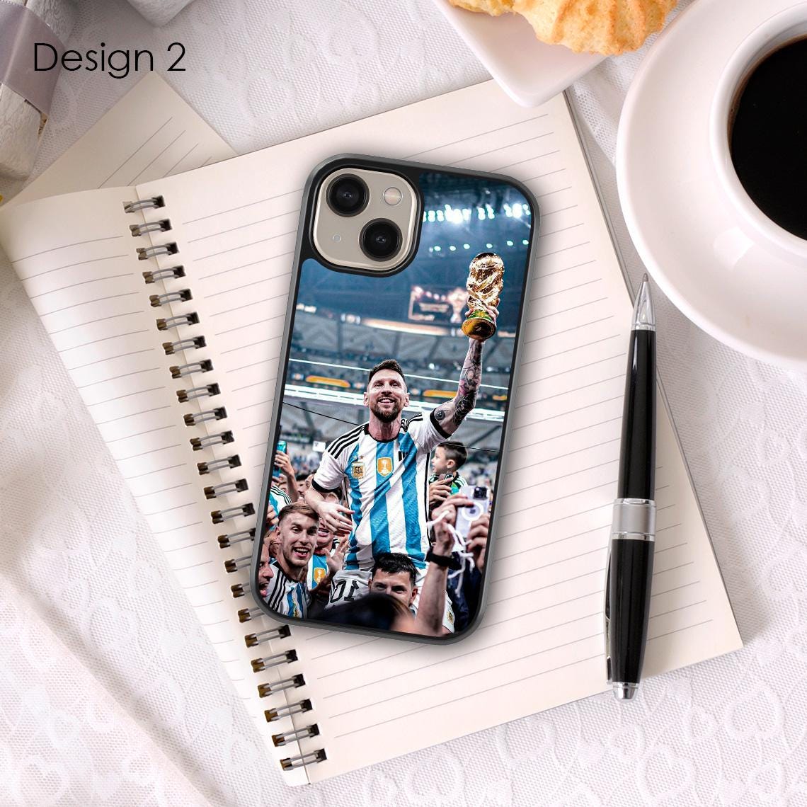 Messi Winning World Cup for Argentina / Footbal Phone Case for iPhone ...