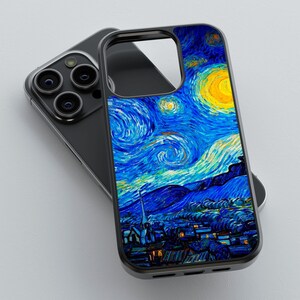 Starry Night by Vincent Van Gogh / Iconic Art Phone Case / Painting ...