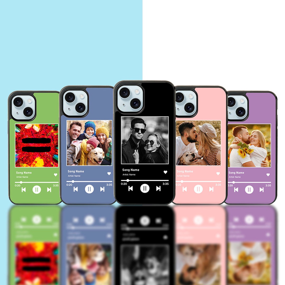 Music Plaque iPhone Case / Cute Custom Song Phone Case / Gift for Her ...