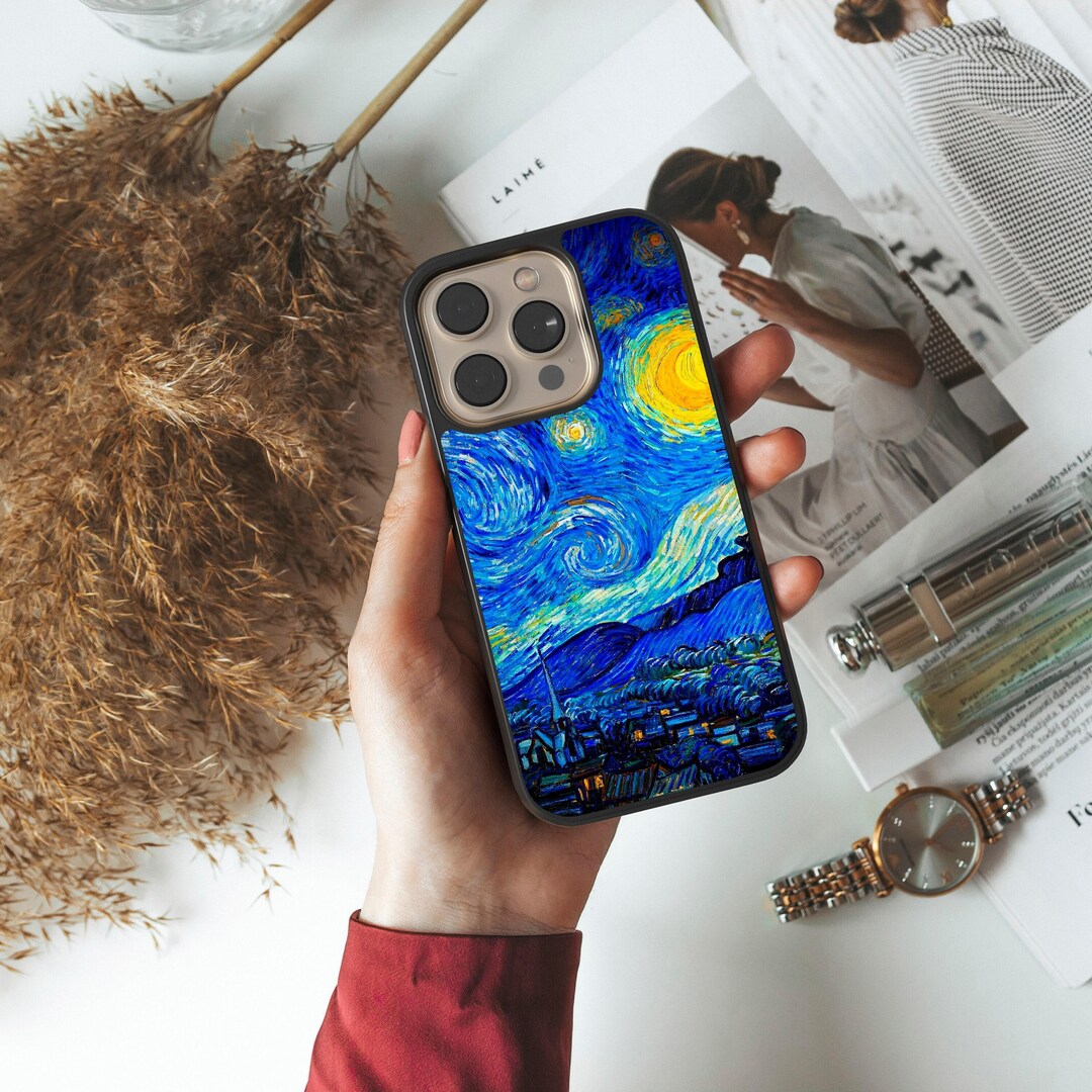 Starry Night by Vincent Van Gogh / Iconic Art Phone Case / Painting ...