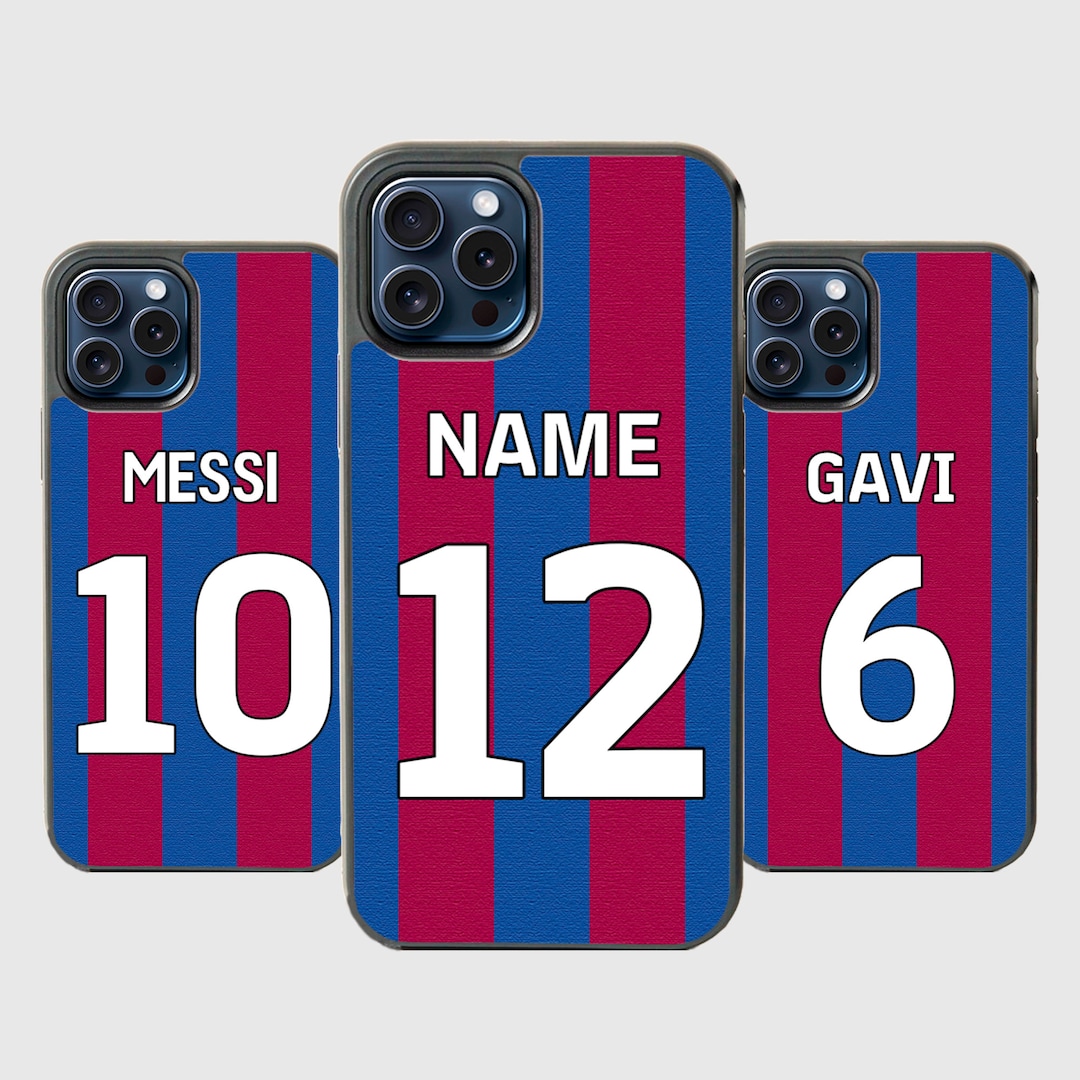 Personalized FC Barcelona Phone Case/custom Name Handyhülle for iPhone 8 SE2020 X Xsmax 11pro ...