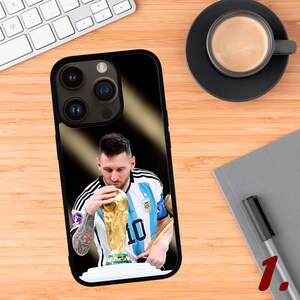 Messi Winning World Cup for Argentina Phone Case for Iphone - Etsy