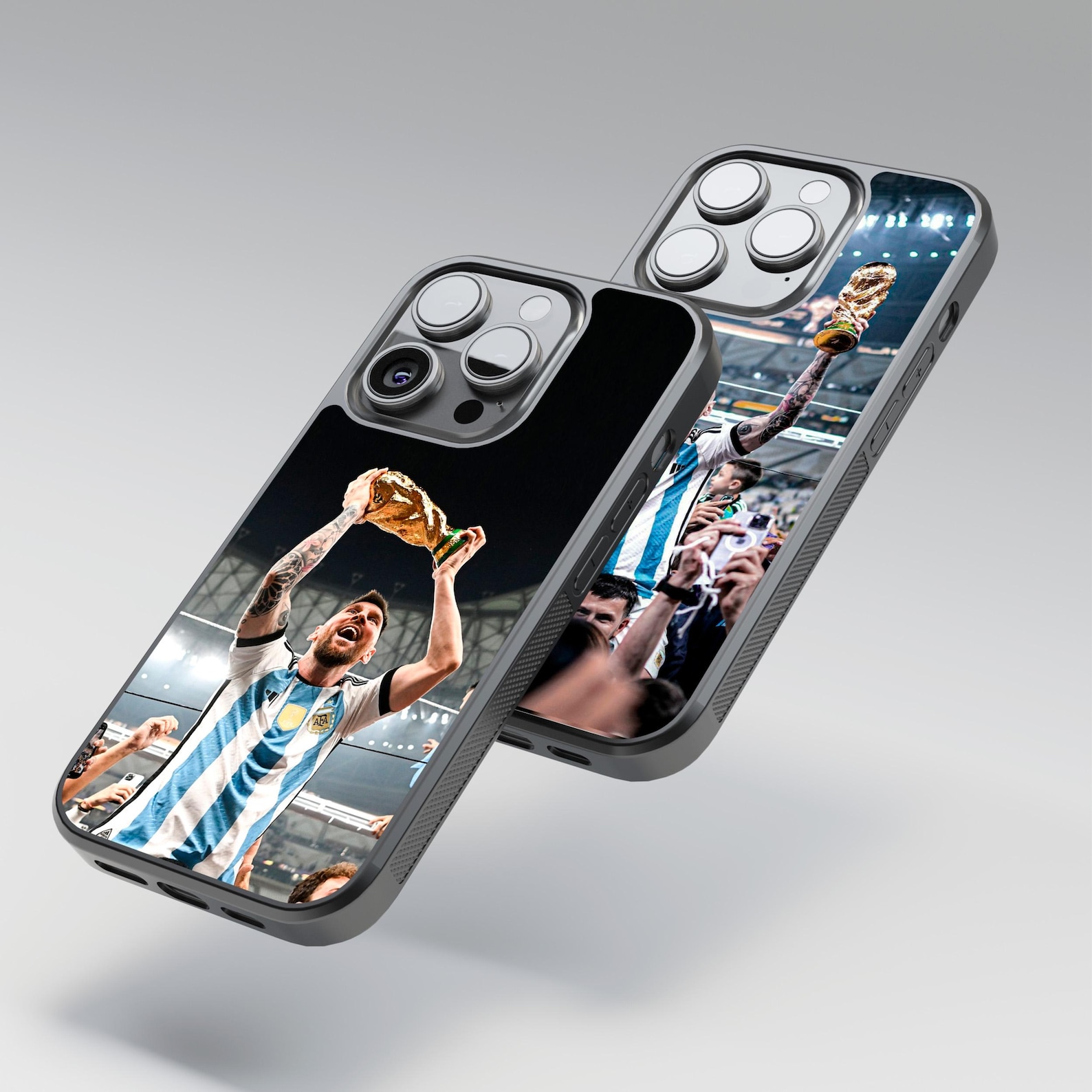 Messi Winning World Cup for Argentina / Footbal Phone Case for iPhone ...
