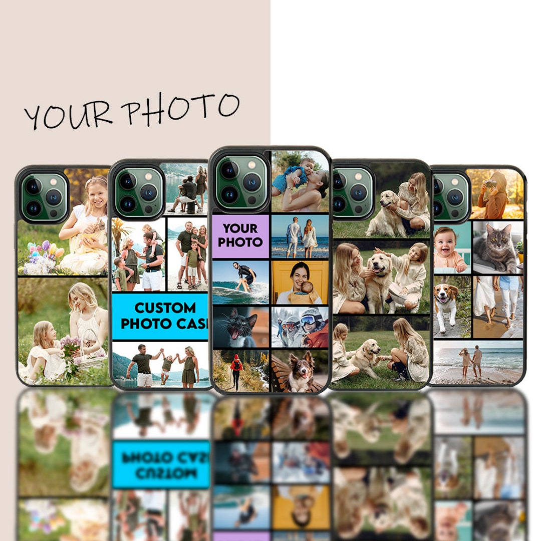 Custom Photo Collage Phone Case, Personalized iPhone Case, Custom Photo ...