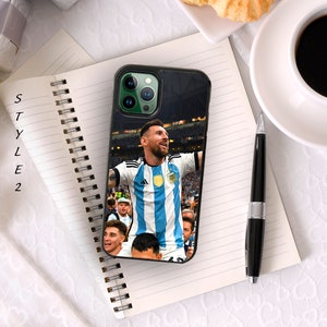 Messi Winning World Cup for Argentina - Phone Case for iPhone 11/12/13 ...