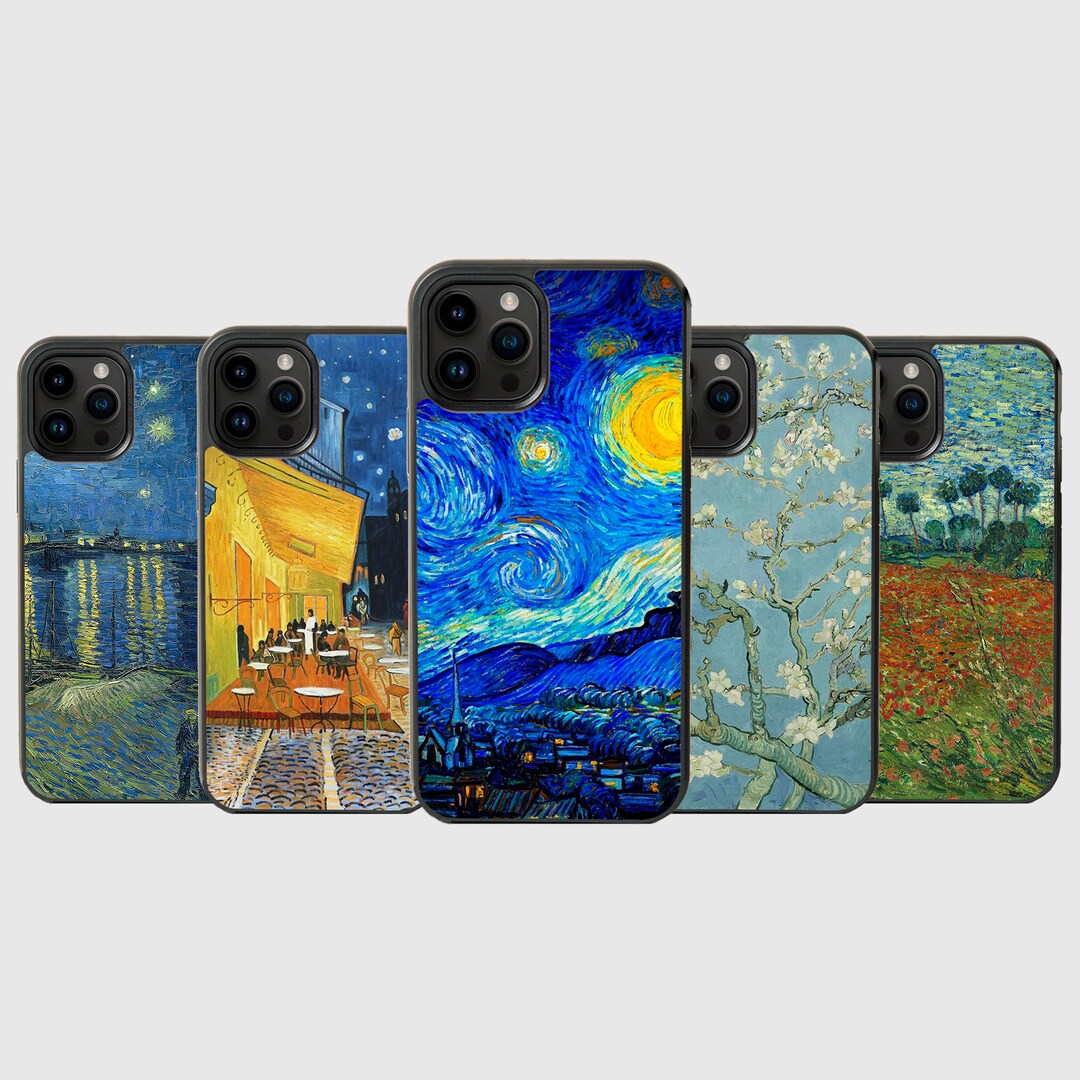 Vincent Van Gogh Art Phone Case/ Aestethic Art Painting Cover - Etsy