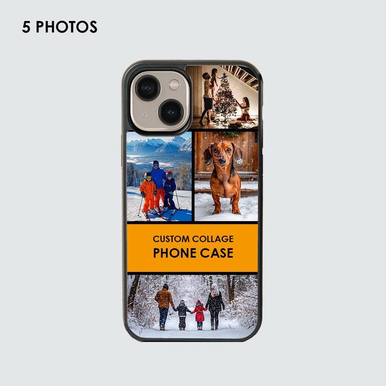 Custom Photo Collage Phone Case, Personalized iPhone Case, Custom Photo ...