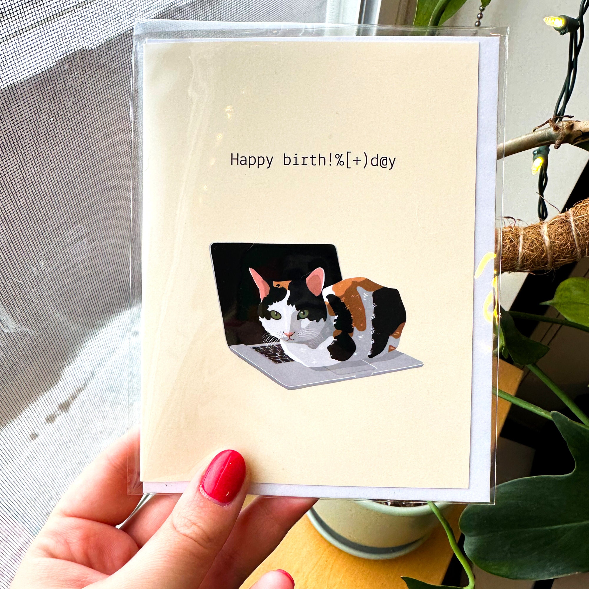 Cat Birthday Card Purrfect Birthday Card for Cat Lovers - Etsy