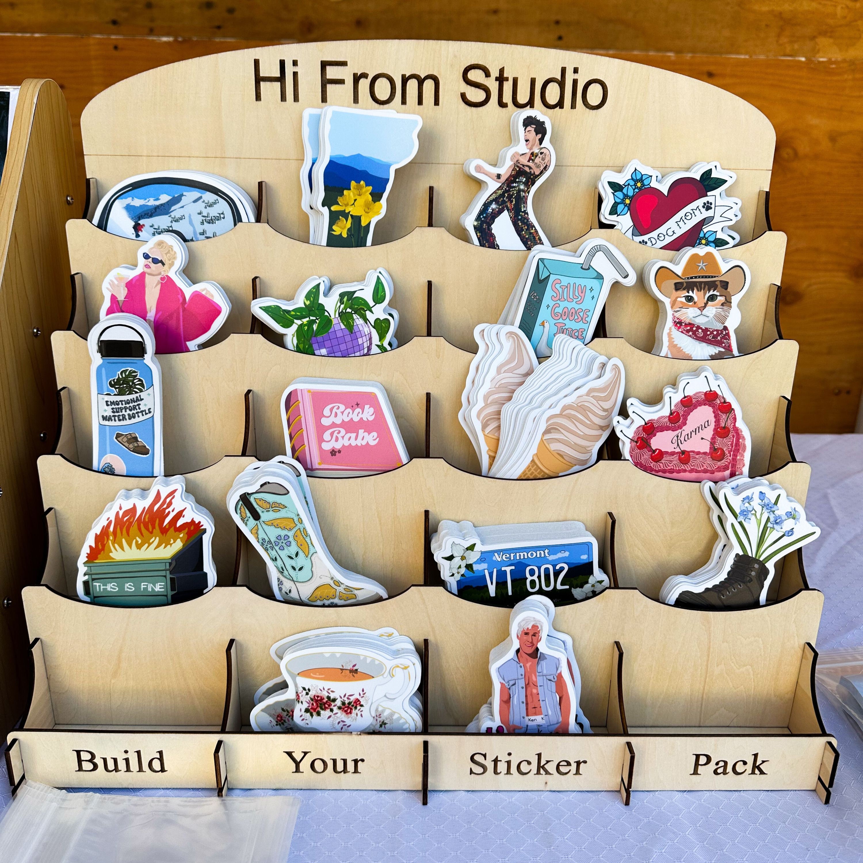 Disco Ball Plant Sticker | Golden Pothos Sticker - Etsy