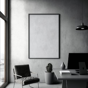 Living Room/office Frame Mockup Bundle, JPG - Etsy