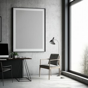 Living Room/office Frame Mockup Bundle, JPG - Etsy