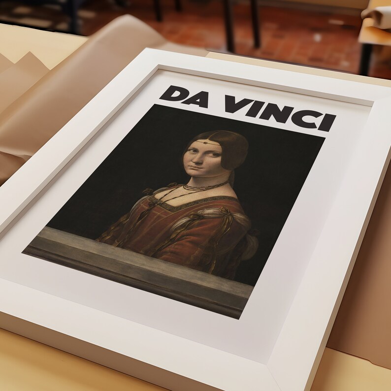 Leonardo Da Vinci Gallery Wall Set of 3, Da Vinci Poster, Apartment ...