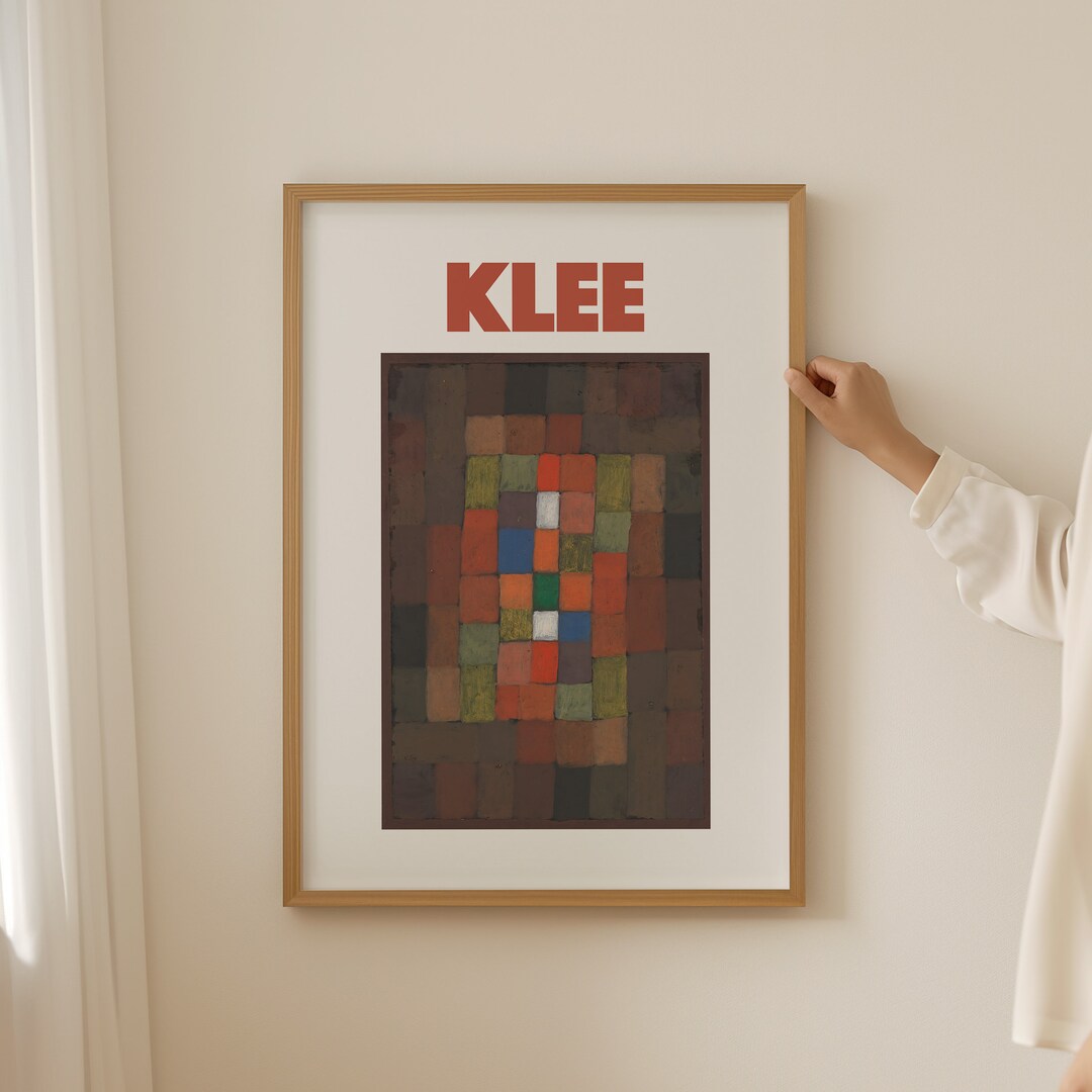 Paul Klee Print, Printable Exhibition Poster, Paul Klee Wall Art, Paul ...