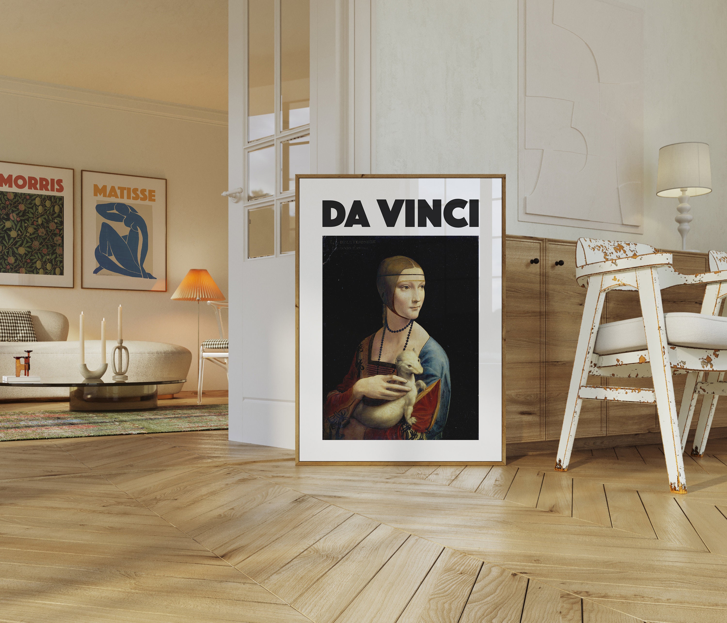 Leonardo Da Vinci Print, Da Vinci Poster, Apartment Decor, Printable ...