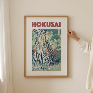Hokusai Print, Printable Exhibition Poster, Japanese Art Print ...
