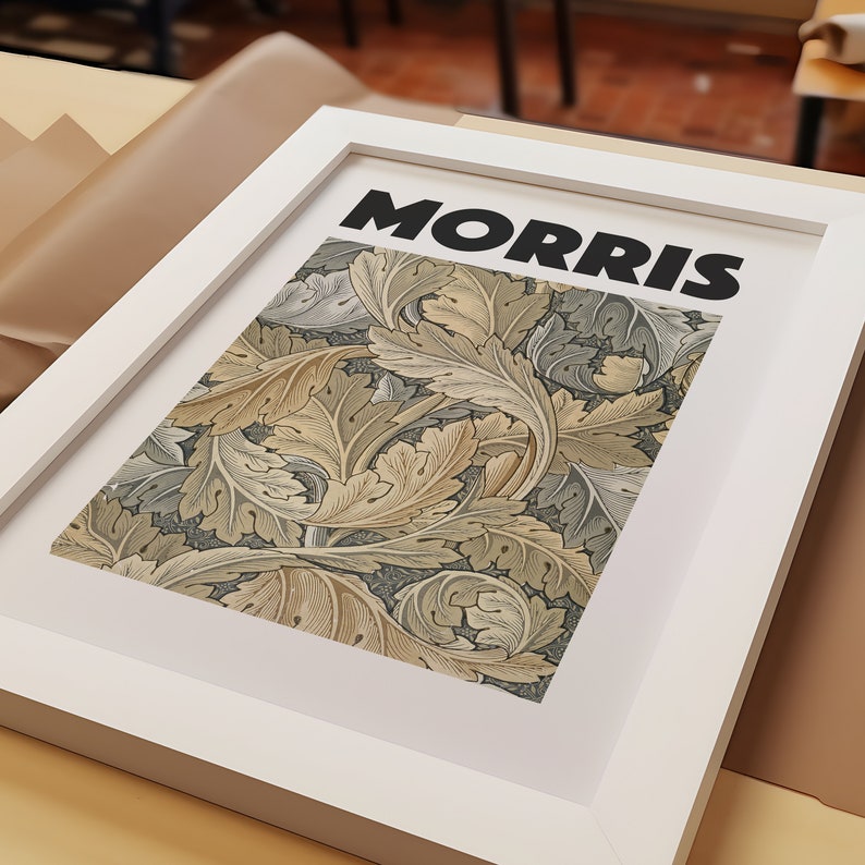 William Morris Print, Printable Exhibition Poster, Apartment Decor, Art ...