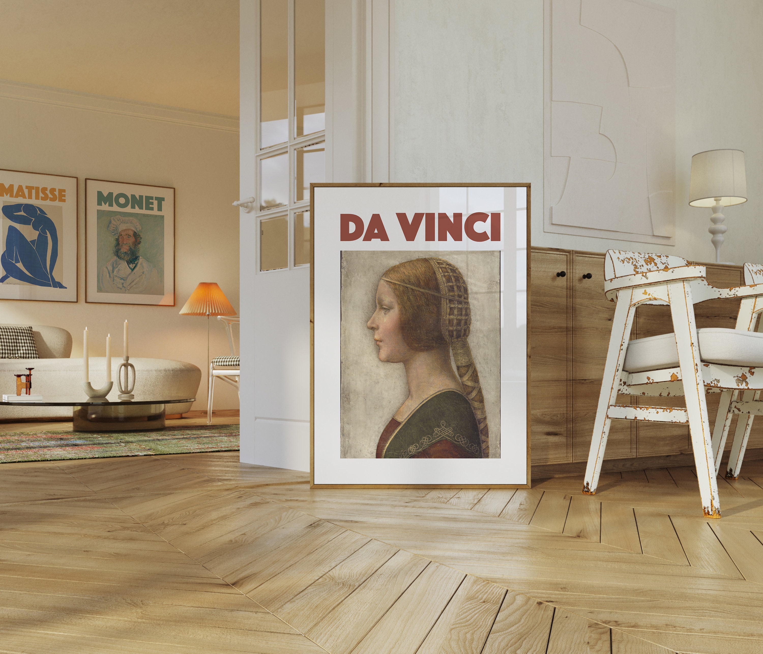 Leonardo Da Vinci Print, Da Vinci Poster, Apartment Decor, Printable ...
