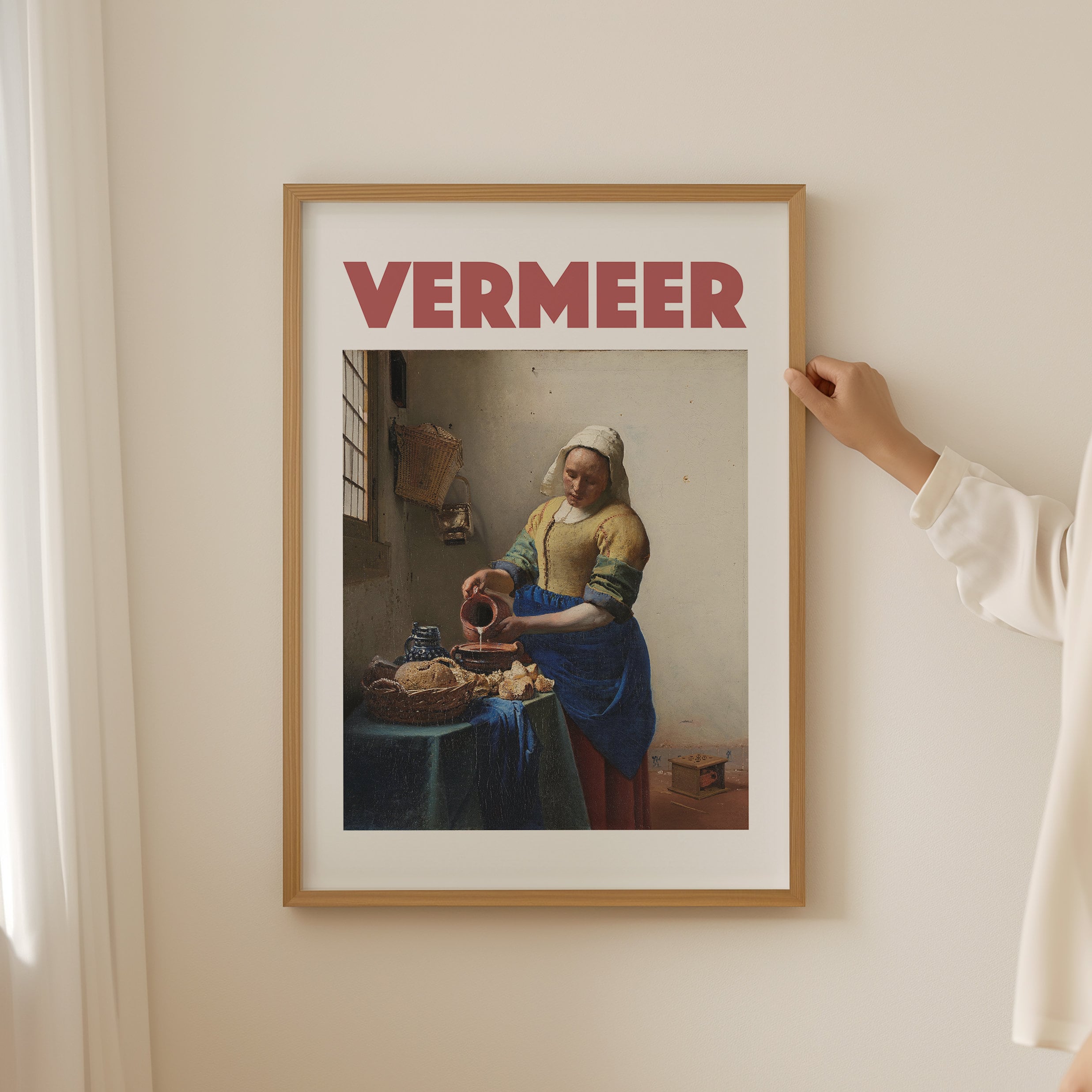 Johannes Vermeer Gallery Wall Set of 3, Johannes Vermeer Poster ...