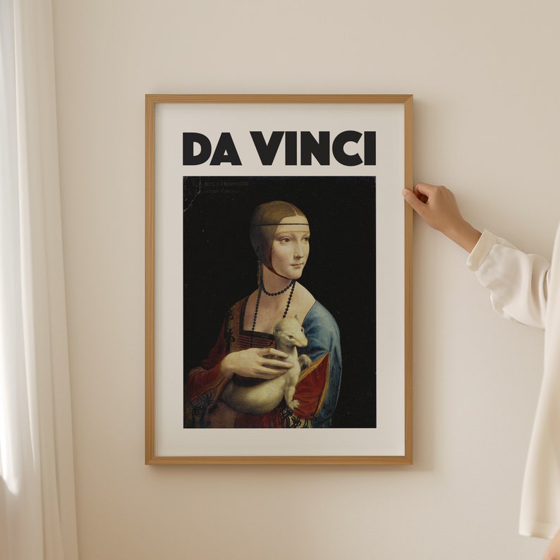 Leonardo Da Vinci Gallery Wall Set of 3, Da Vinci Poster, Apartment ...