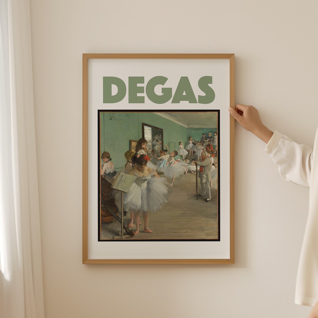 Edgar Degas Print, Edgar Degas Poster, Apartment Decor, Printable ...