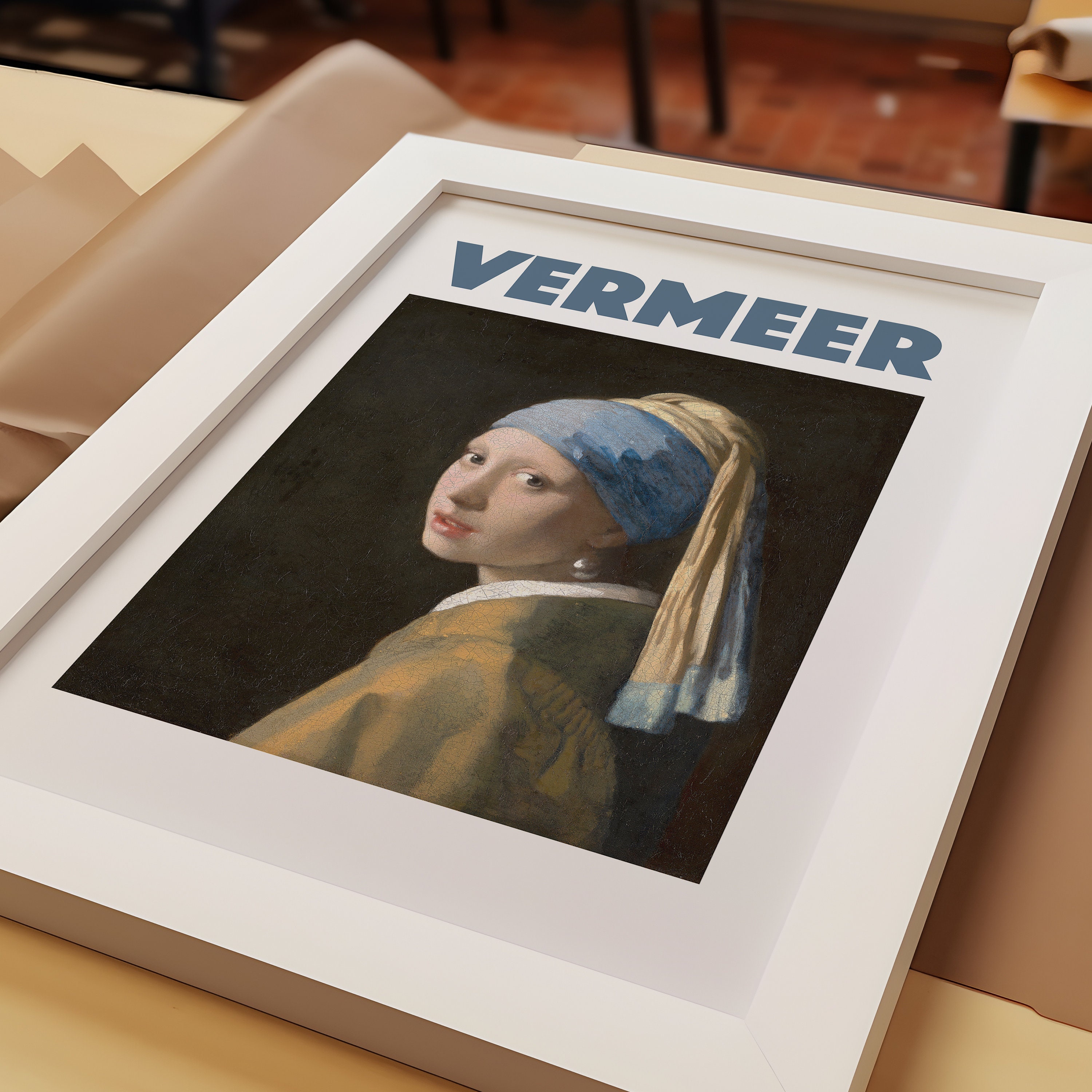 Johannes Vermeer Print, Vermeer Poster, Apartment Decor, Printable ...