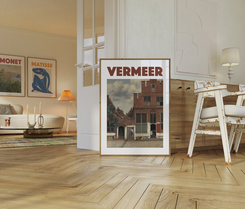 Johannes Vermeer Print, Vermeer Poster, Apartment Decor, Printable ...