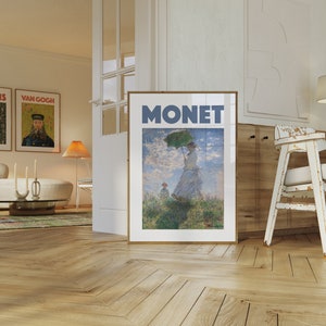 Claude Monet Print, Printable Exhibition Poster, Apartment Decor ...