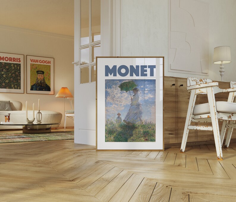 Claude Monet Print, Printable Exhibition Poster, Apartment Decor ...