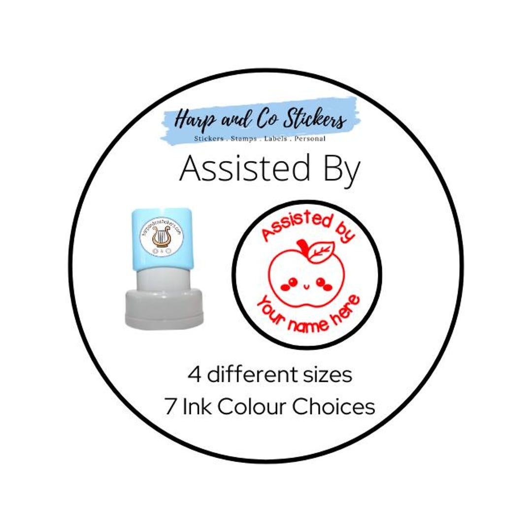 Assisted by Stamp - Etsy Australia