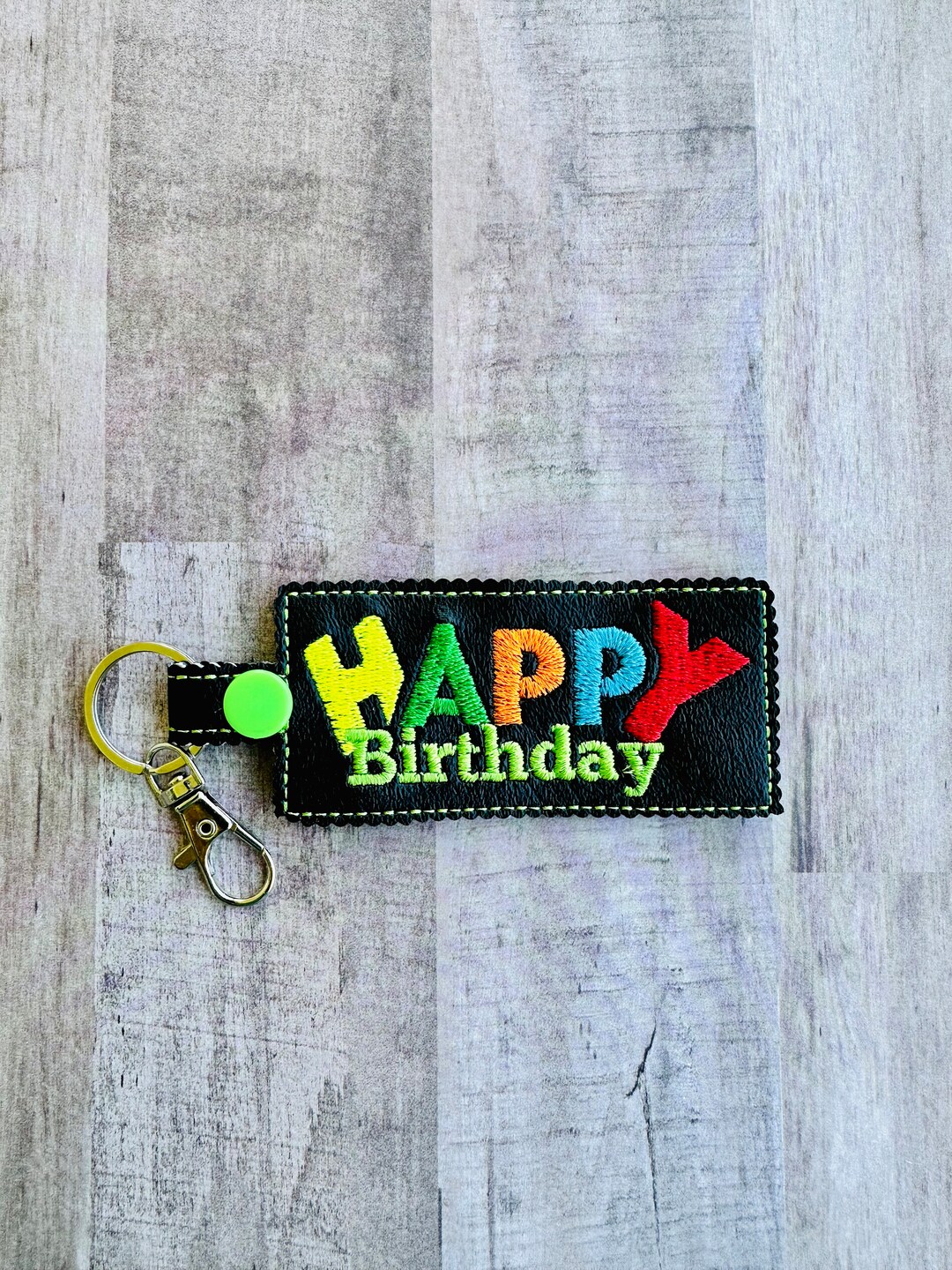 Happy Birthday Keychain - Celebrate With Joyful Accessories ...