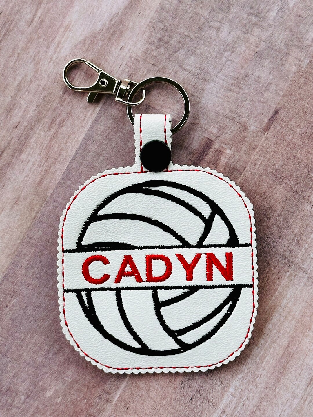 Custom Volleyball Keychain With Personalized Names - Perfect Gift for ...