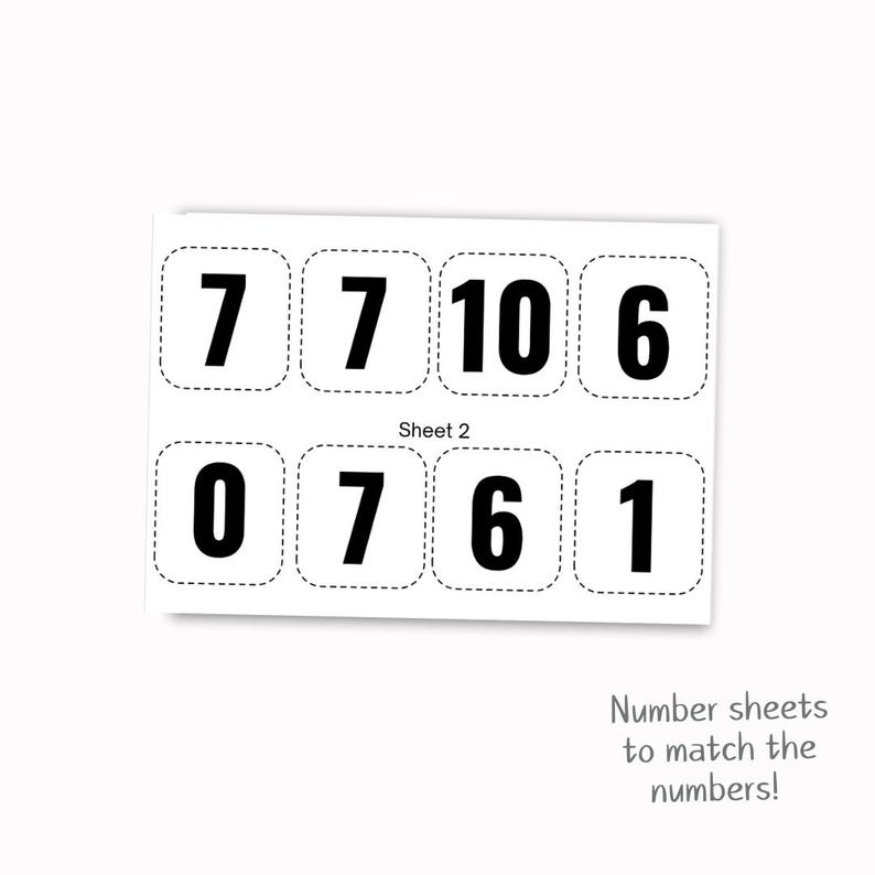 Domino Number Match Worksheet | EYFS KS1 Maths Activity | Number ...
