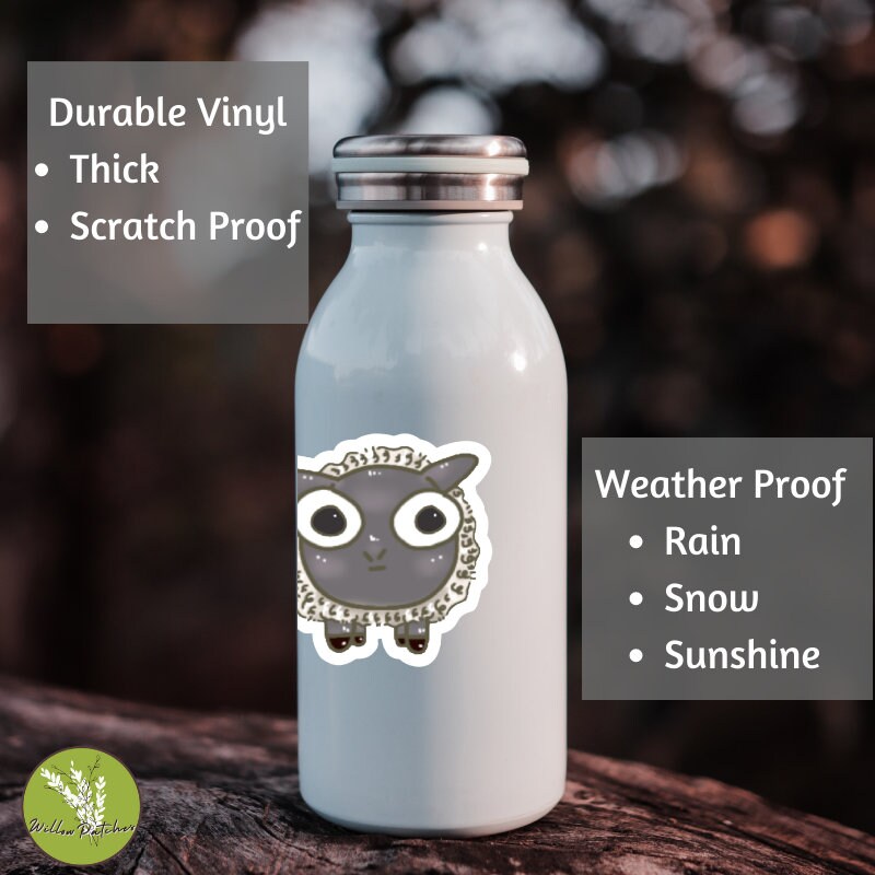 Sheep Sticker| Farm Animals| Vinyl Stickers| Journaling, Laptops ...