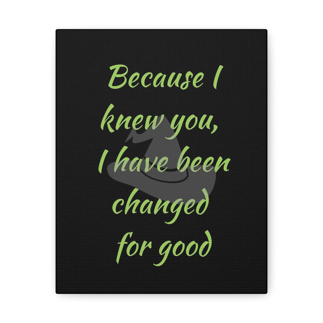 Wicked Wall Art, Broadway Wall Art, Broadway Merch, Broadway Canvas ...