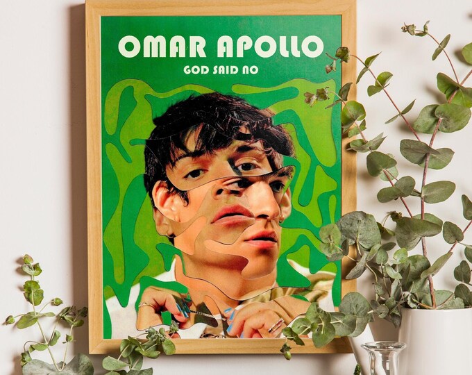 Omar Apollo - God Said No (poster 1) - 14" X 21" - Etsy
