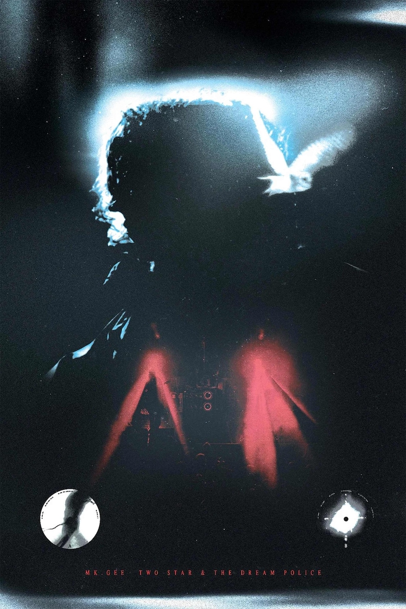 Mk.gee "two Star" Album Art Poster: Indie Music Print (14x21) - Etsy