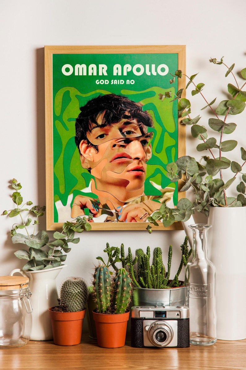 Omar Apollo - God Said No (poster 1) - 14" X 21" - Etsy