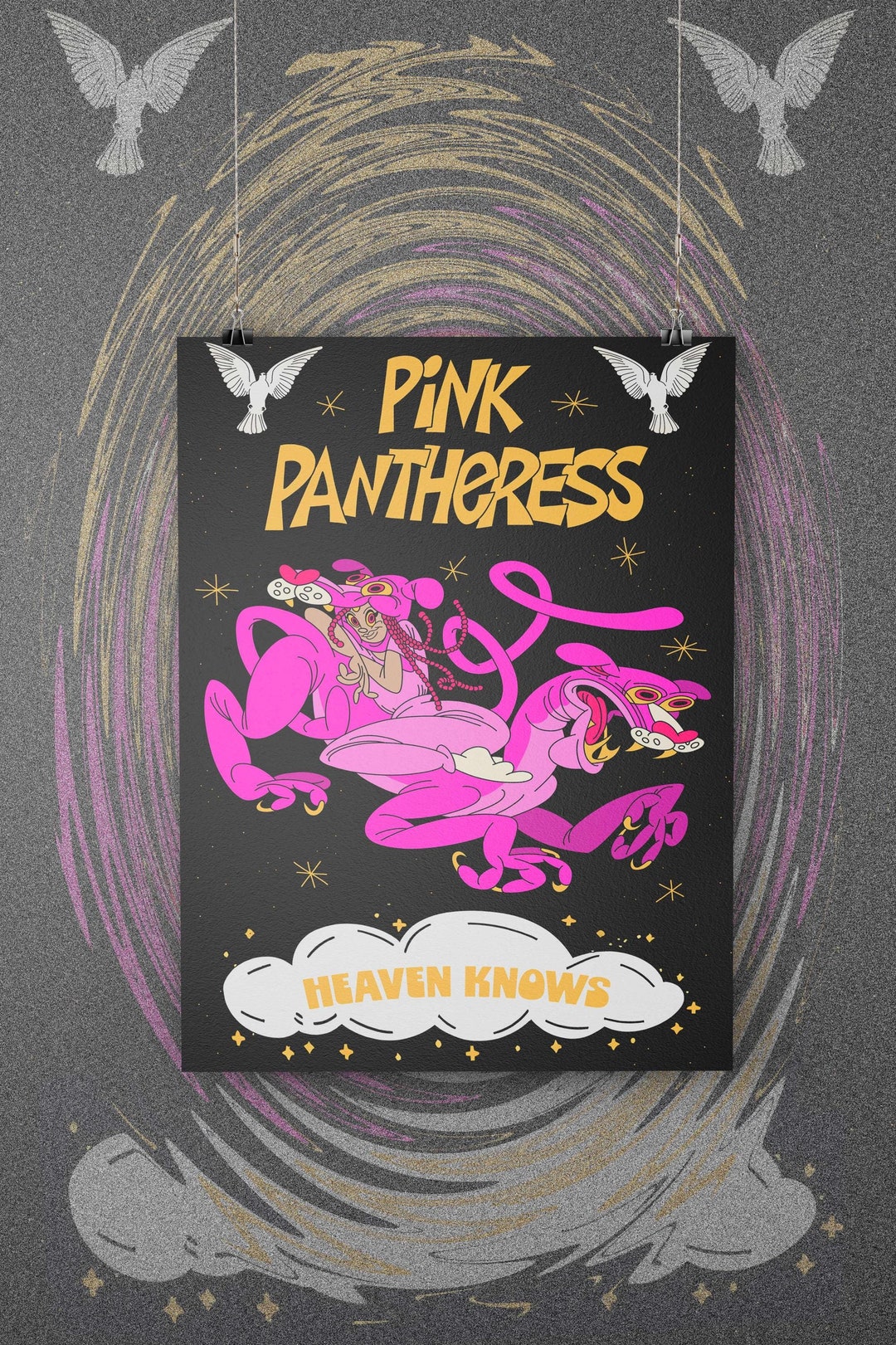 Pinkpantheress - Poster | Heaven Knows - 14" X 21" - Music Wall Art ...