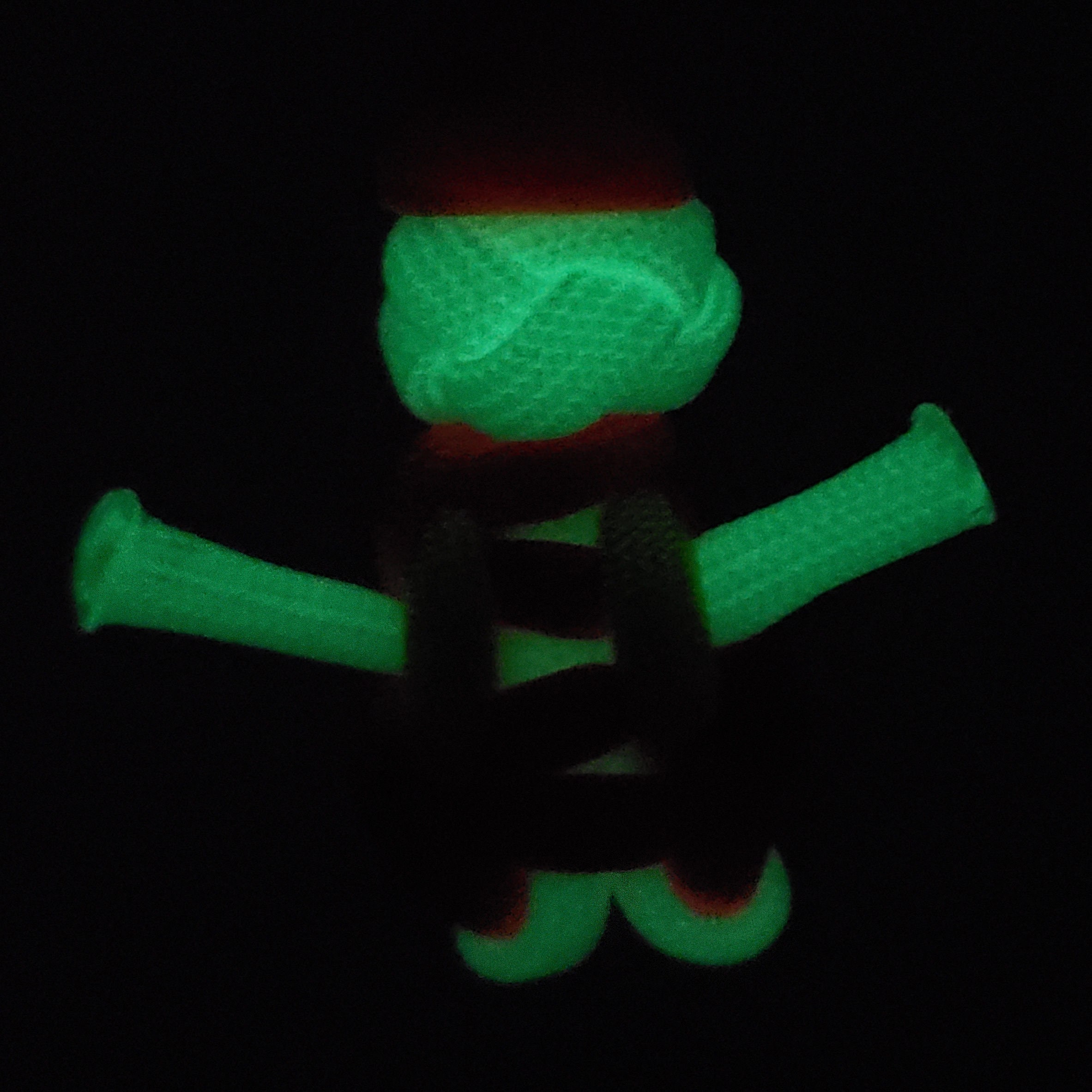 Cone Head Paracord Keychain Fob, Glow in the Dark Key Fob, Traffic Cone ...