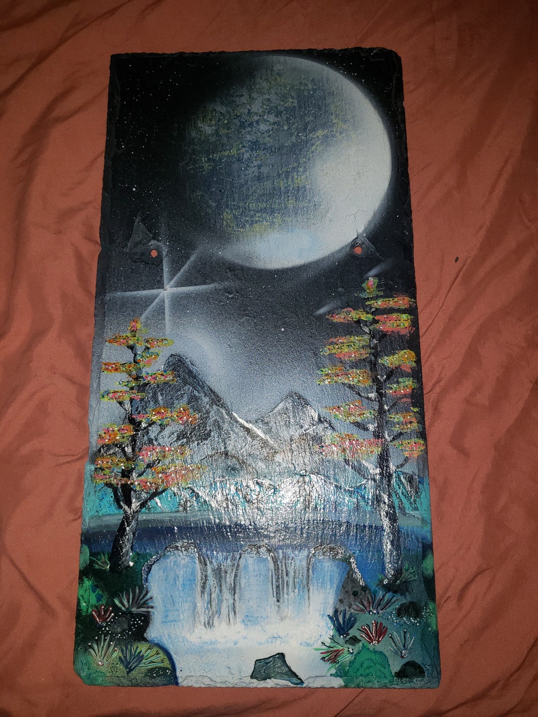 Hand Painted Slates - Etsy