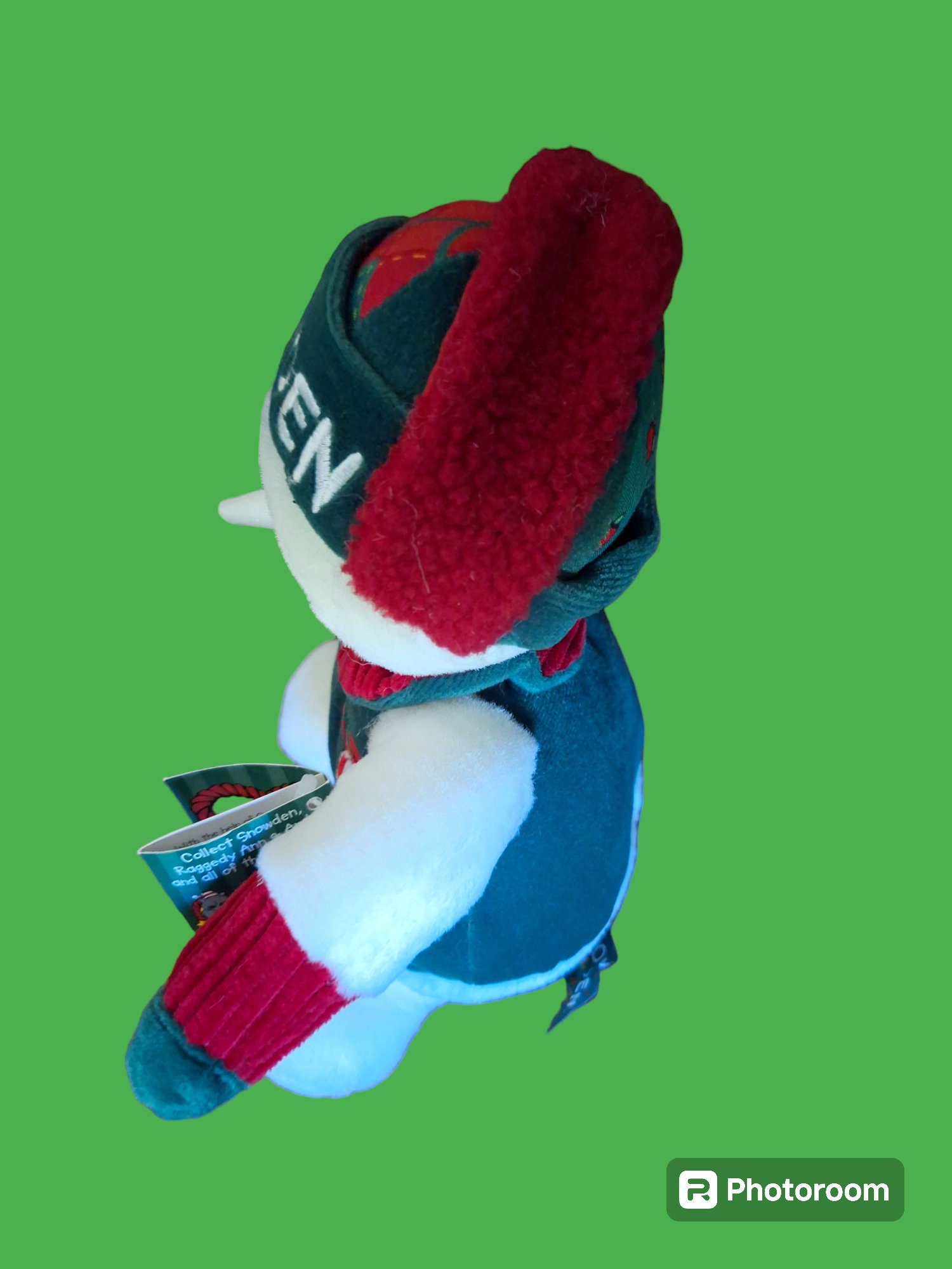 Vintage 1998 Snowden and Friends Snowman Stuffed Animal Character From ...